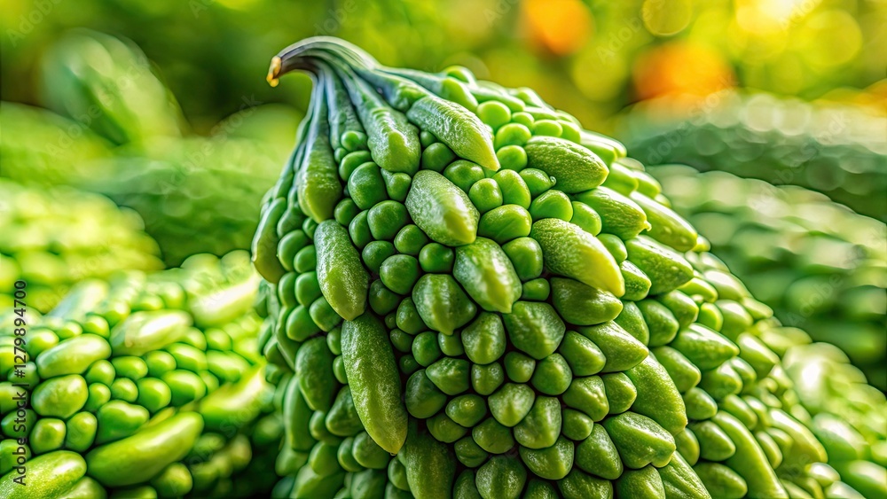 Crisp HD images of bitter gourd, ideal for healthy eating and culinary ...