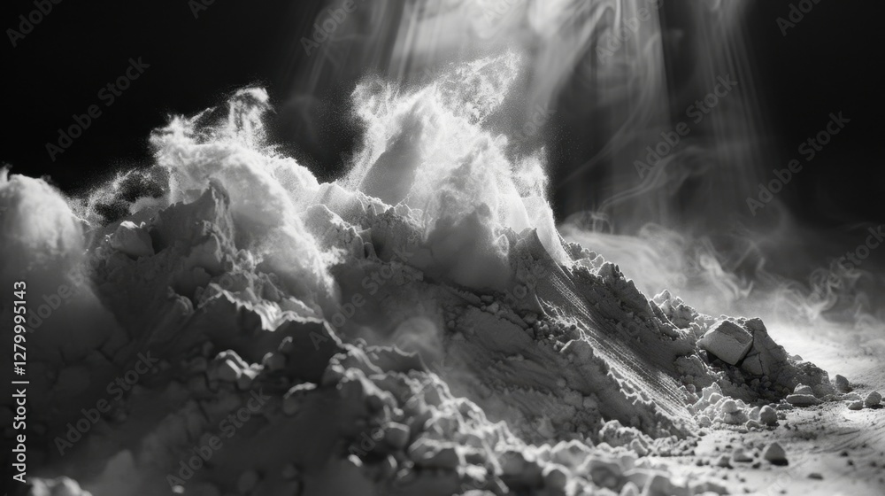 Talc: A soft mineral with a smooth texture, talc is commonly used in ...