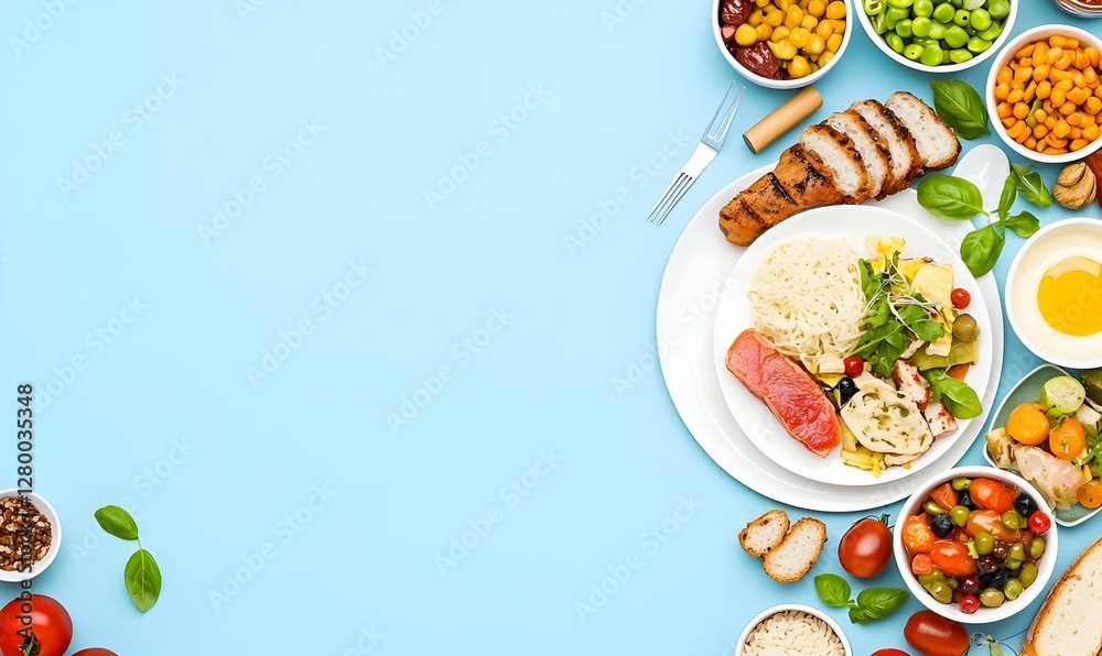 Whimsical Calendar Design, a vibrant and playful illustration featuring ...