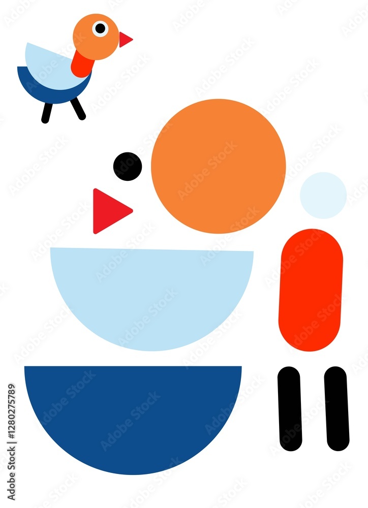 Ilustración de Stock Puzzle games for kids.Printable Montessori Puzzles ...