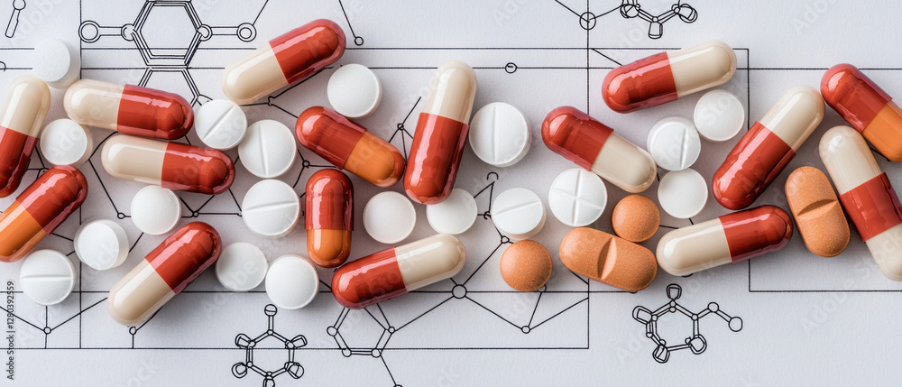 Drug Components in Capsules and Their Role in Pharmacology, Various ...