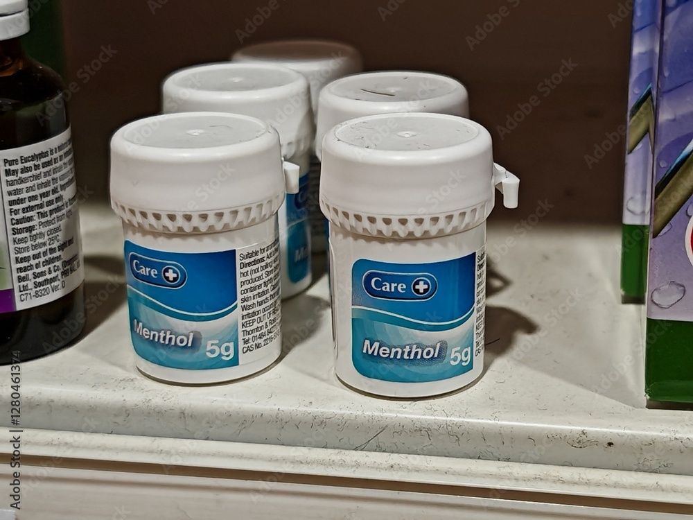 London,UK-March 5 2025:CAREPLUS MENTHOL is a cooling and soothing rub ...