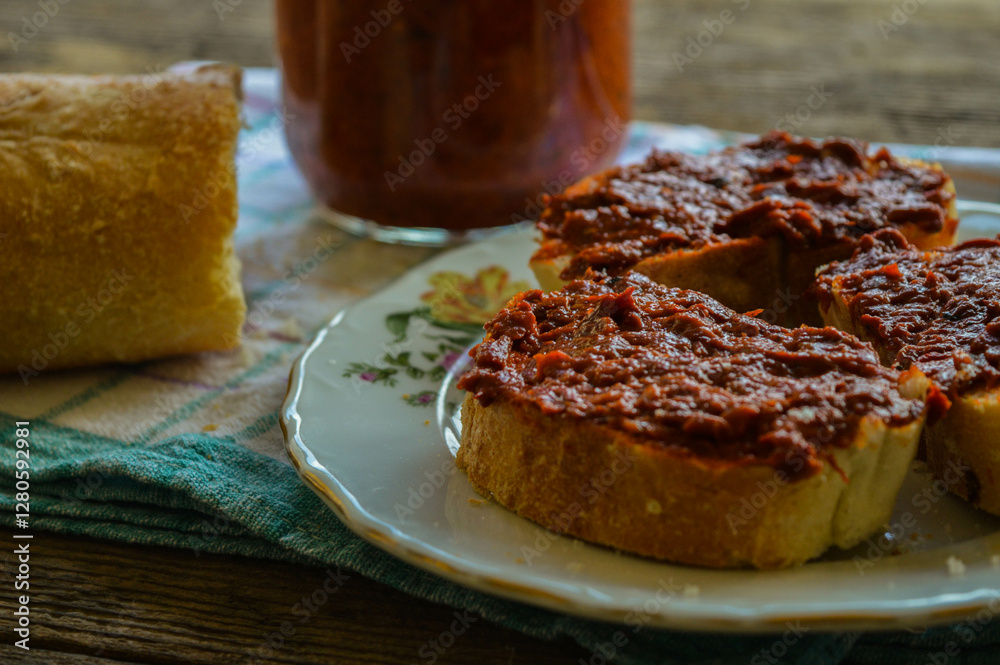 Ajvar - the most famous traditional food made from red peppers in ...
