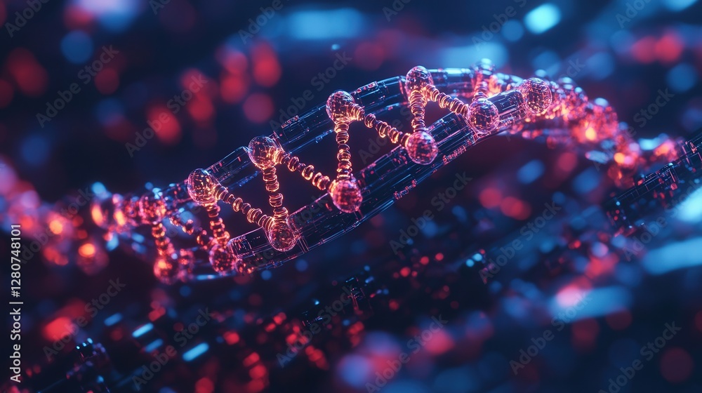 microchip, designed using DNA strands to store and process massive ...