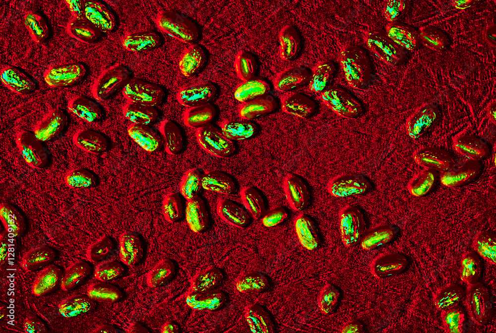 Foto de Stock Background, template, lactic acid bacteria, Escherichia ...