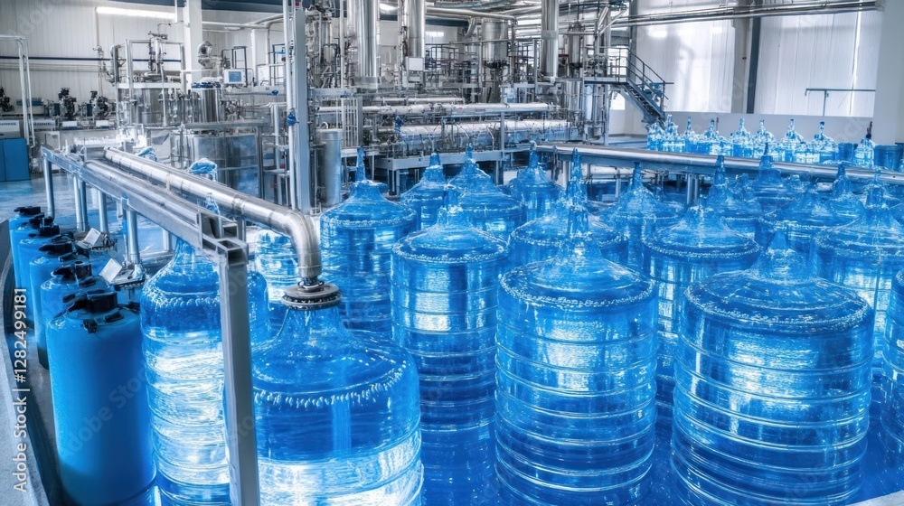 Bottled Water Production Facility: A Glimpse into the Clean and ...