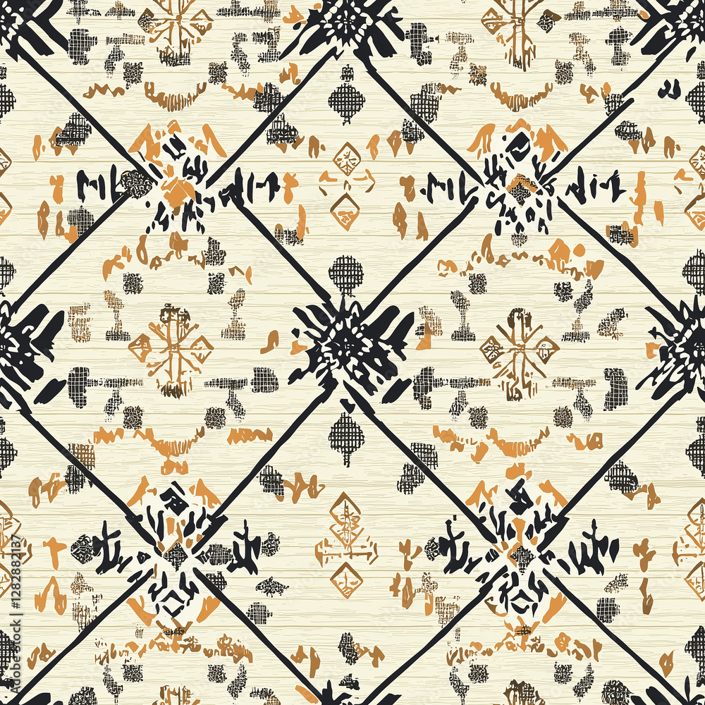 Hand-woven songket textiles with seamless patterns and motifs from ...