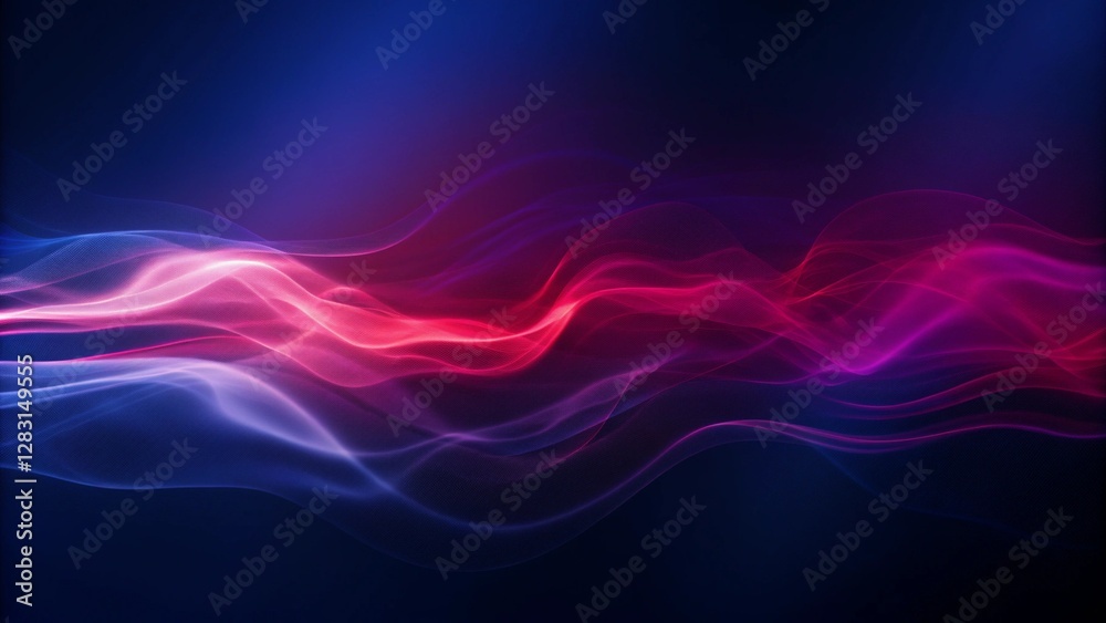 Long exposure light trails, abstract and vibrant, capturing the ...