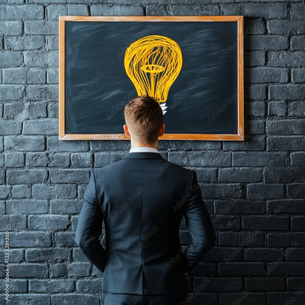 Elegant business presentation backdrop with professional workspace ...