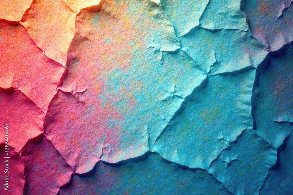 Distressed paper texture background with creases and crumpled edges ...