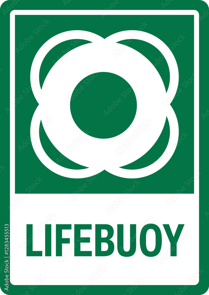 emergency and first aid safety signs v2 uppercase text_lifebuoy ...