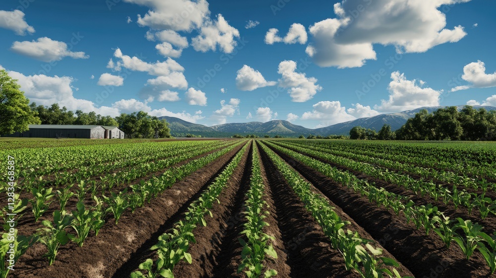 AI-driven agricultural system that analyzes soil health, weather ...