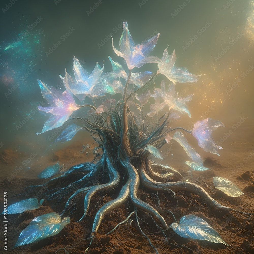 The concept of a'soil-infused flora' is a remarkable blend of ethereal ...