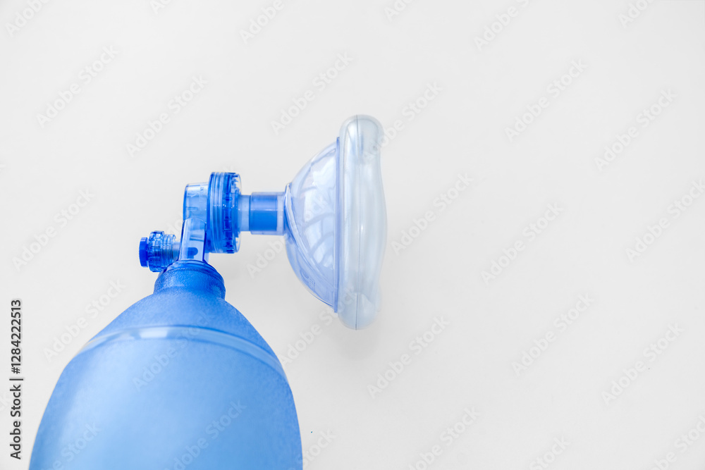 Medical Resuscitation Bag Valve Mask (BVM), Emergency CPR Ventilation ...