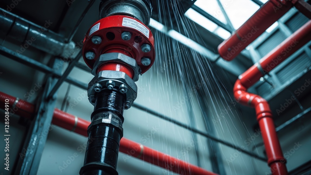 Automated fire sprinkler safety mechanism and dark water cooling ...