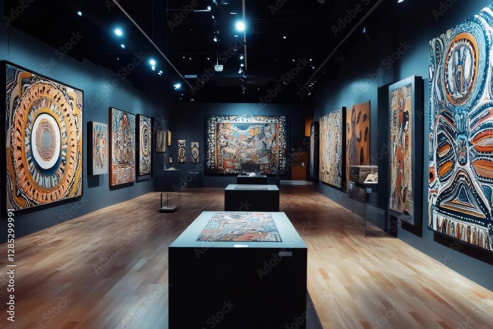 Aboriginal art exhibition illuminating australian indigenous culture in ...