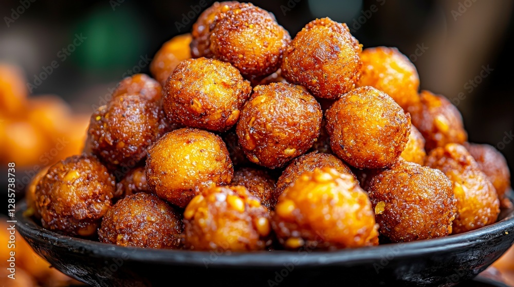 Ugandan kakata deep-fried snack delight kampala food photography ...