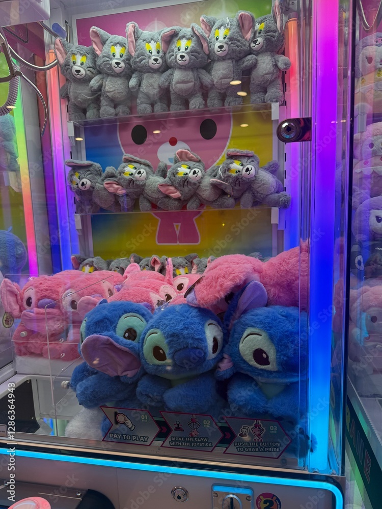 February 2025, SM Fairview Philippines: Lilo and Stitch in the Claw ...