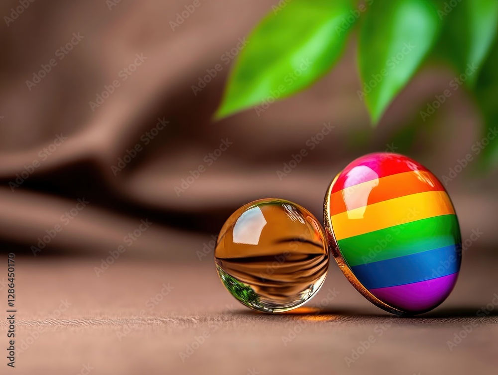 Foto de Stock Celebrate Pride with this vibrant image showcasing an ...