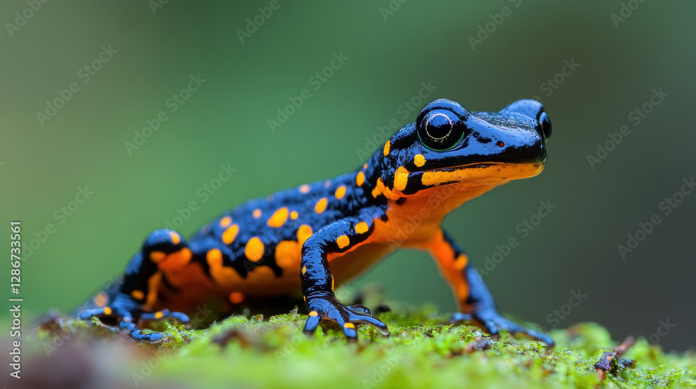 Anatomy, A detailed side profile image showcasing a salamander's gills and respiratory system in ...