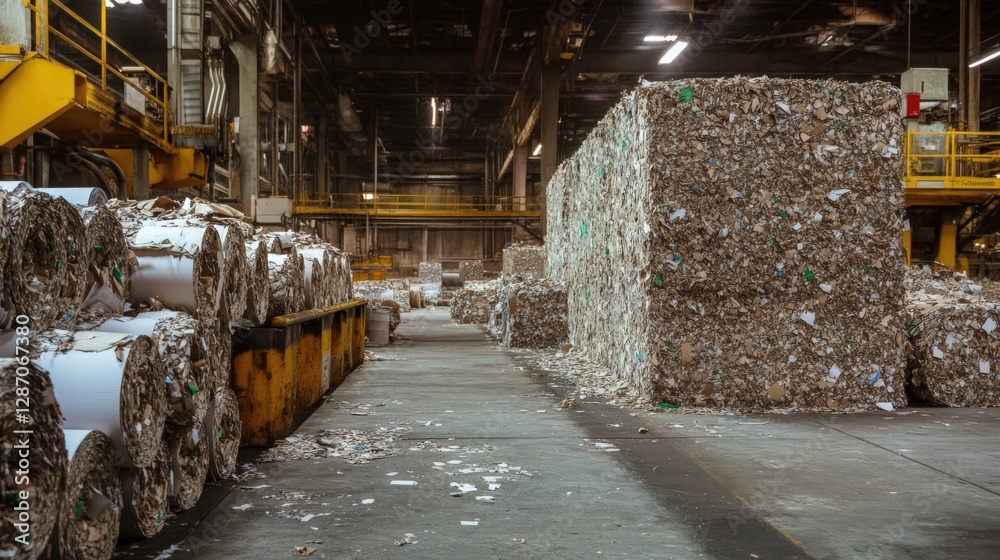 Massive Paper Waste and Recycling Facility for a Sustainable Future ...