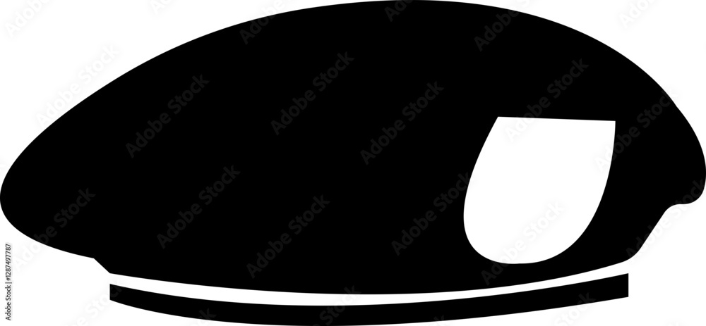 Military beret icon, berets of army special forces designs emblem in ...
