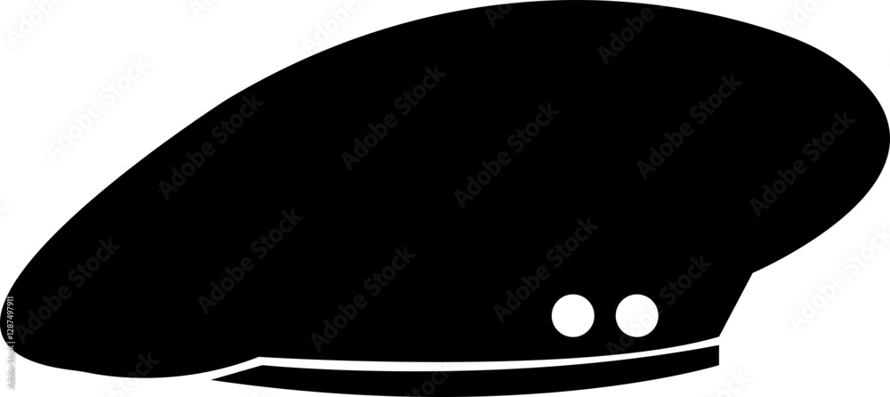 Military beret icon, berets of army special forces designs emblem in ...