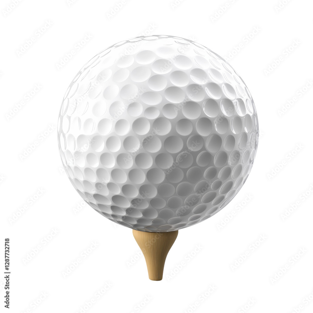 Golf Course 3D Model Render on transparent background. Stock Photo ...