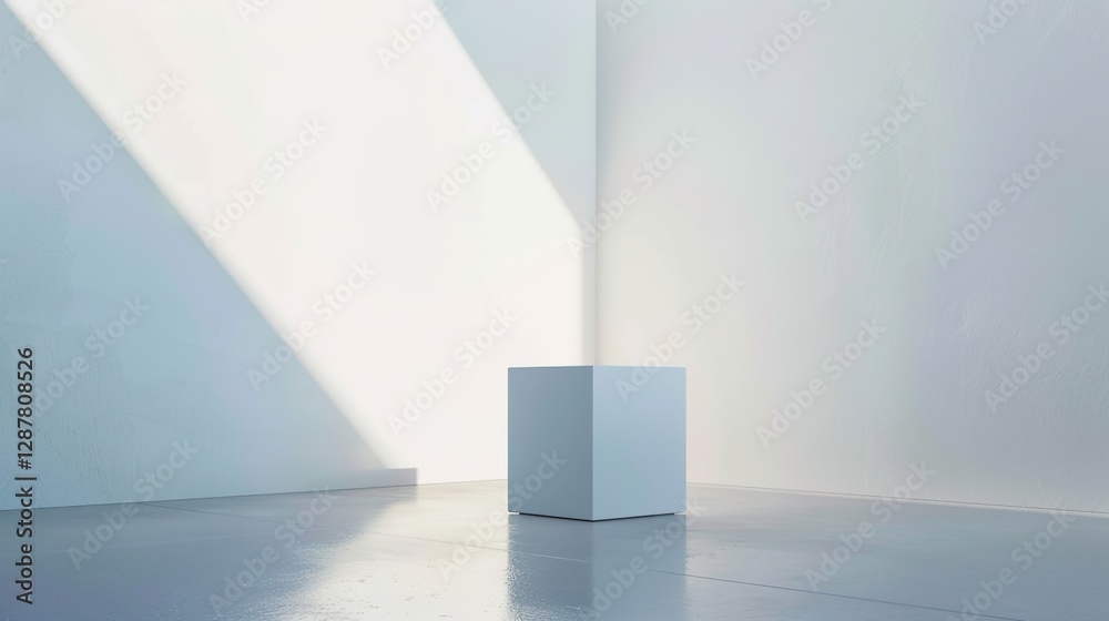 Elevate Your Display with the Minimalist White Cube Display Stand: A ...