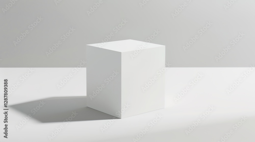 Elevate Your Display with the Minimalist White Cube Display Stand: A ...