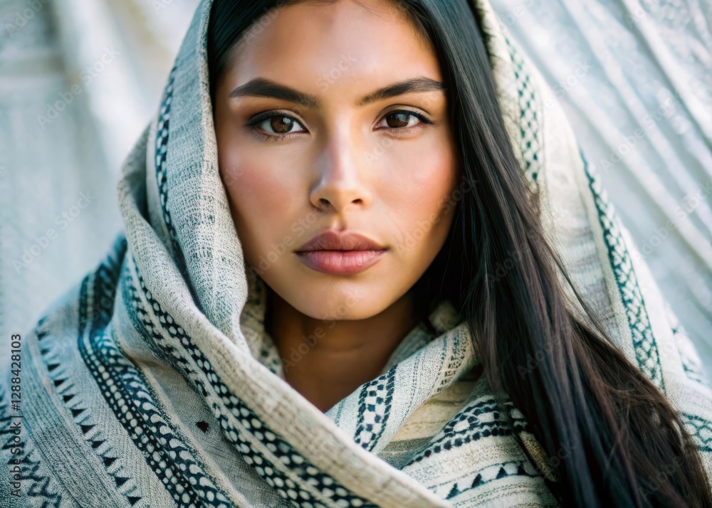 Captivating portraits of young indigenous women with high cheekbones ...