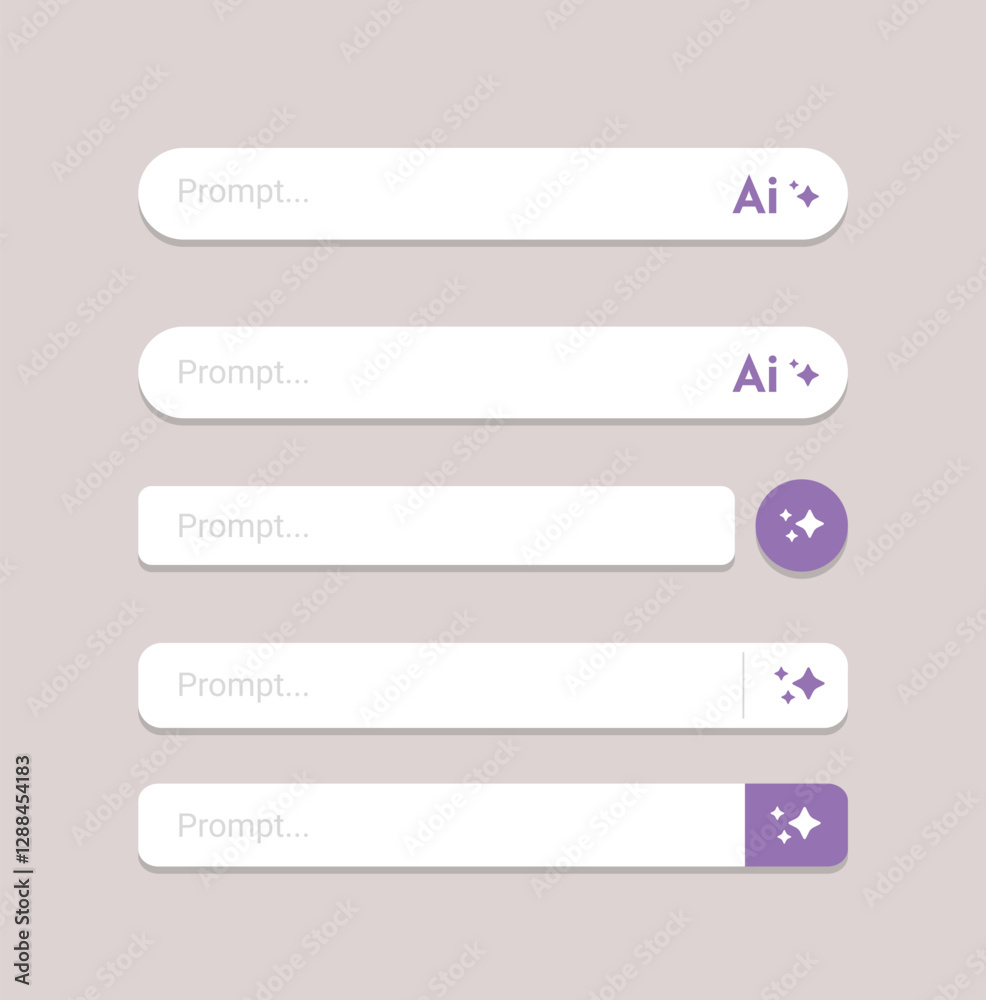 Write with AI button. Rewrite prompt pushbutton. Generate artificial ...