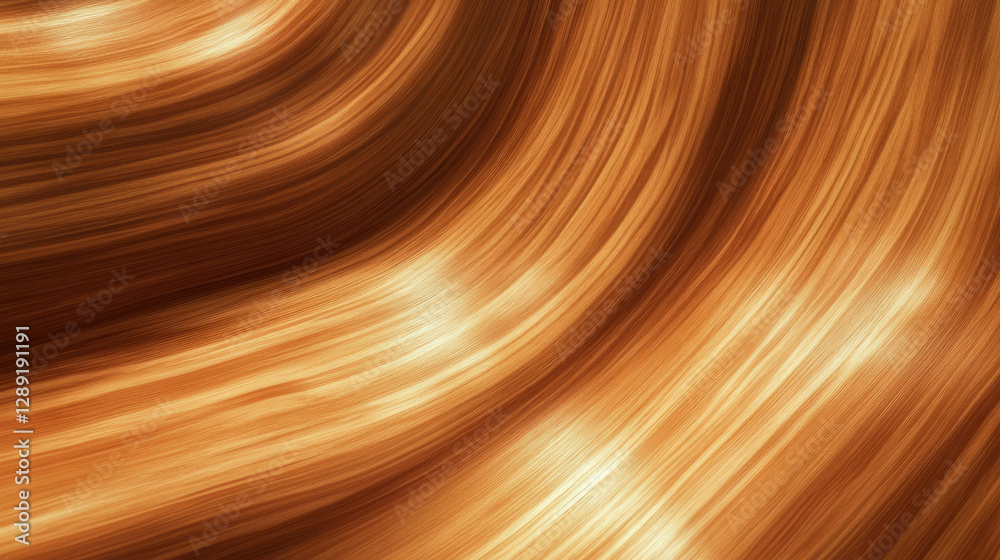 Golden brown acacia koa wood texture with natural grain patterns for ...