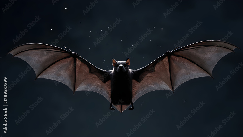 bat photography at night. capture bats in flight. ultra realistic bat ...