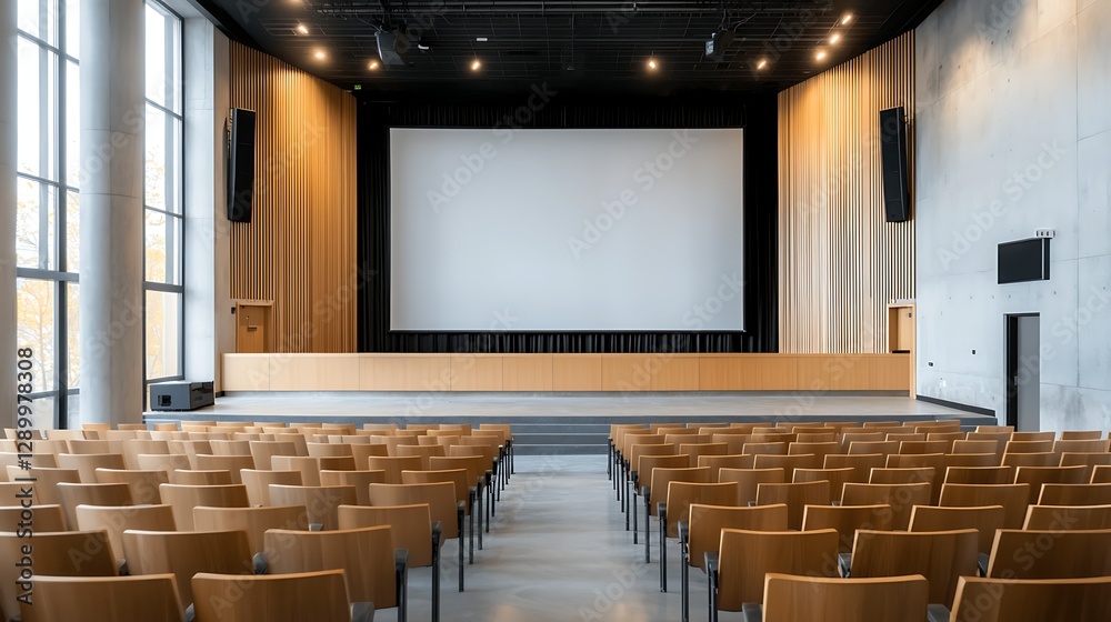 Engaging presentations in modern auditorium event space design for ...