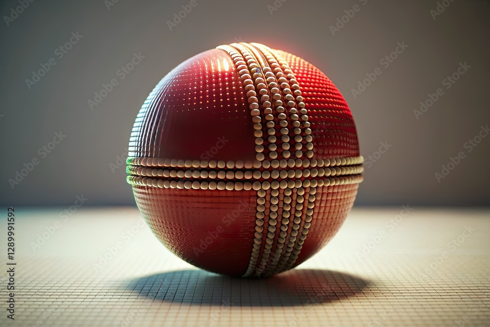 Retro ASCII cricket ball animation: simple GIF, 90s style, minimalist ...