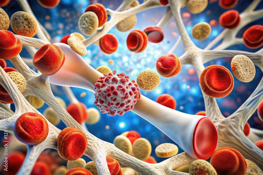 Spongy bone marrow harbors hematopoietic stem cells, generating all ...