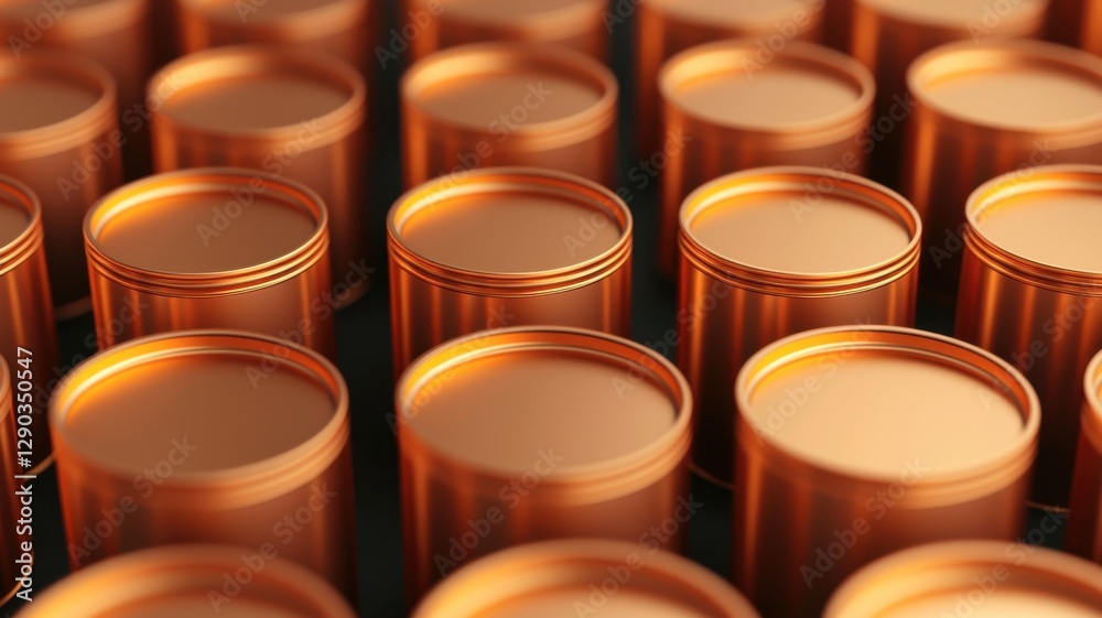 Manufacturing process of copper containers industrial facility product ...