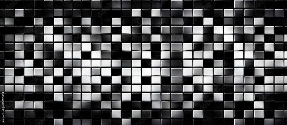 Monochrome crossword puzzle grid in shades of black and white ...