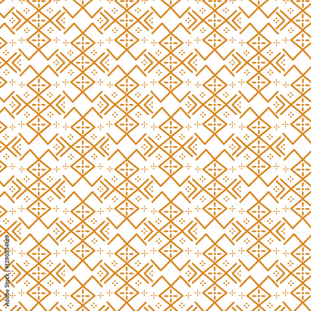 islamic mosaic arabic batik pattern seamless Eid Al-Fitr background ...