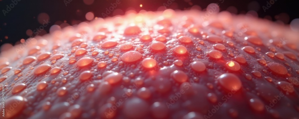 Skin surface with raised goosebumps, showing detail, body part, high ...