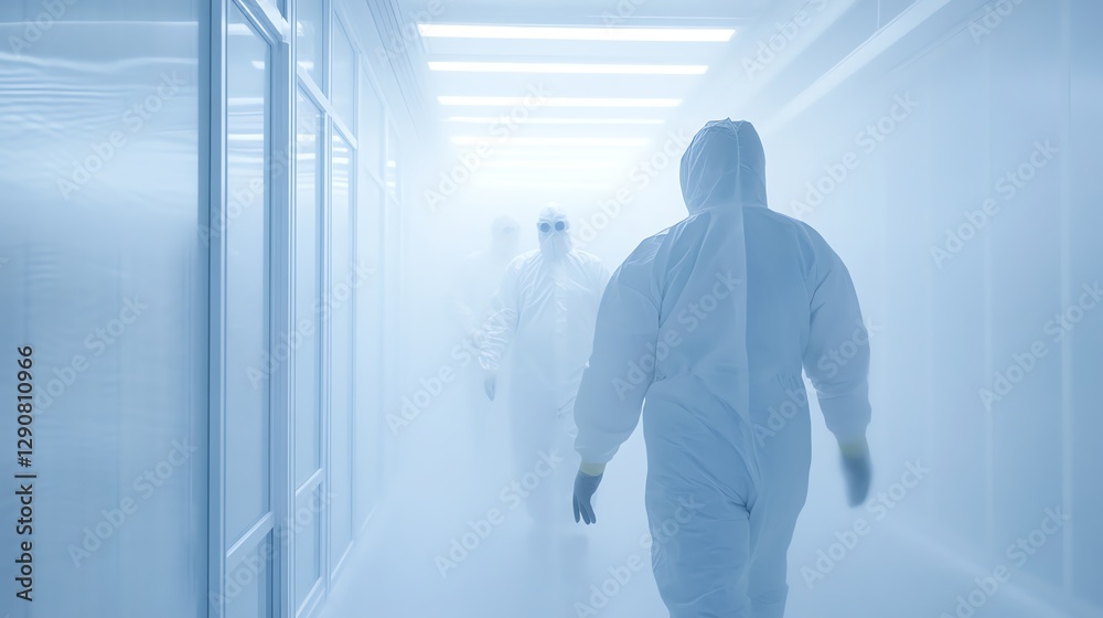 Employees are conducting cleanroom air quality tests to prevent ...