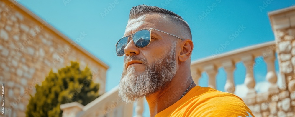 Explore the essence of modern masculinity with this captivating image ...