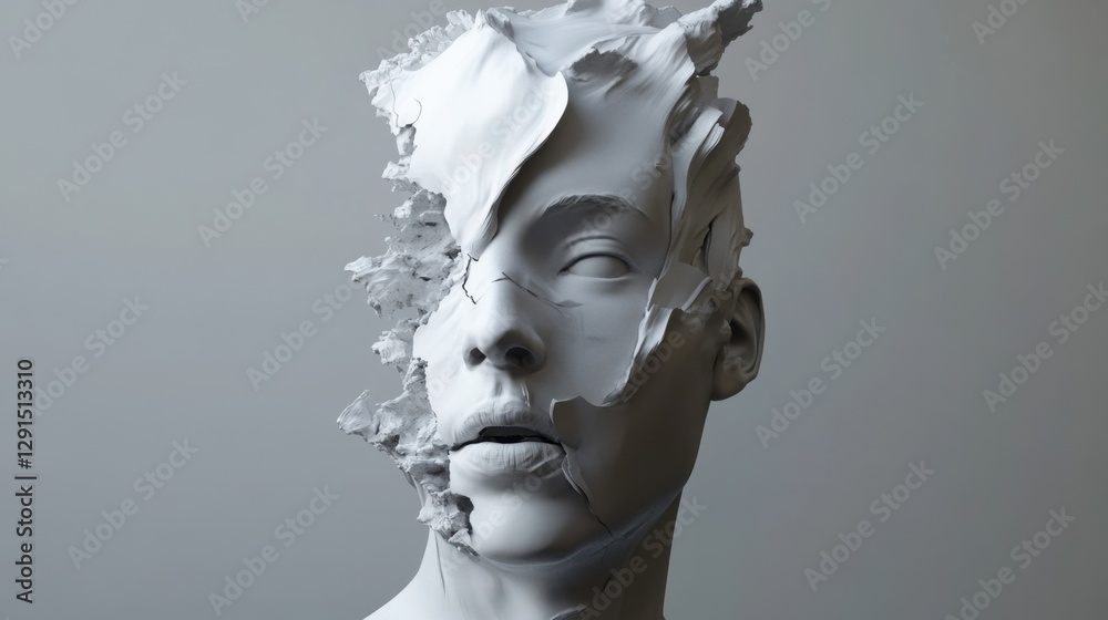 Generative AI transforming a rough concept sketch into a hyper ...