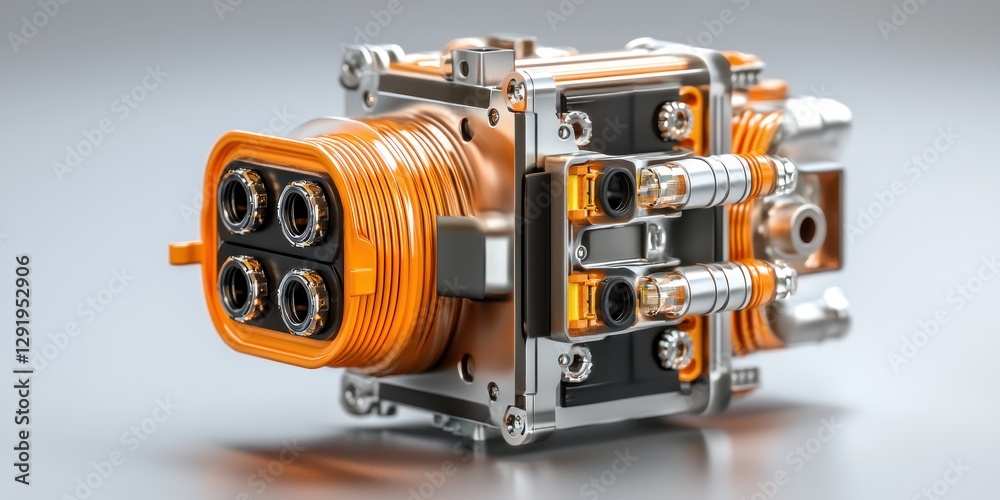 A fiber optic coupler with SC connectors, highlighting the versatility ...