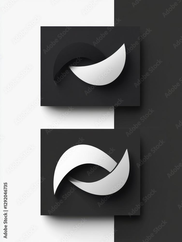 Modern logo redesign showcases sleek lines and improved branding ...