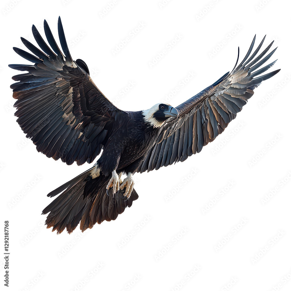Condor isolated on transparent png background Stock Photo | Adobe Stock