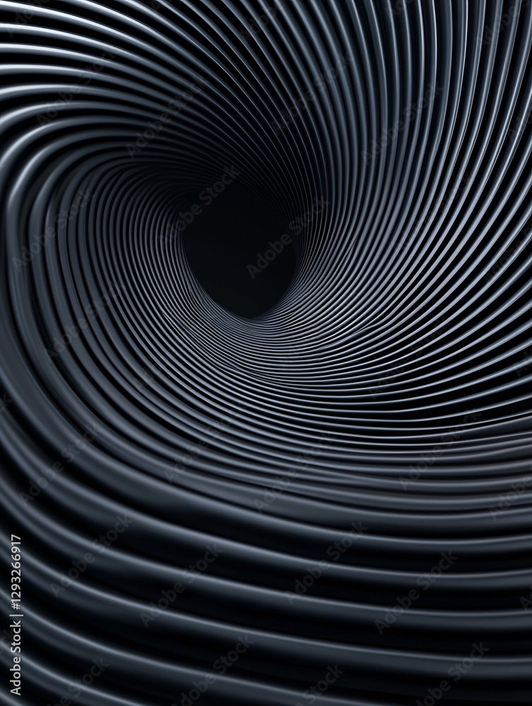 modern abstract geometry, fluid and rigid forms, aesthetic precision ...