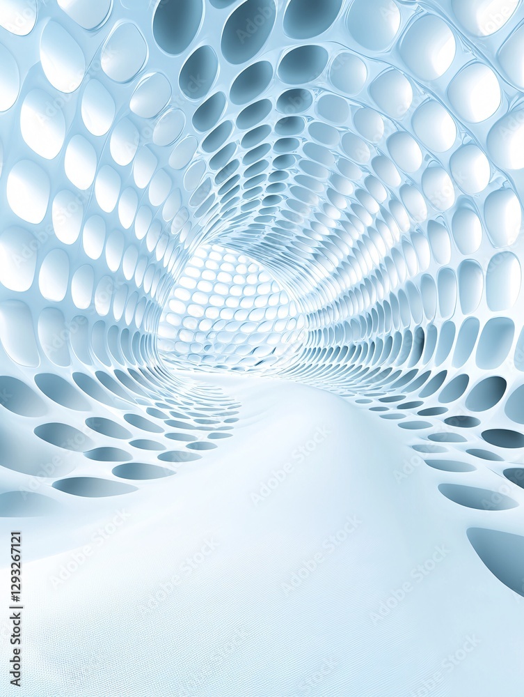 modern abstract geometry, fluid and rigid forms, aesthetic precision ...