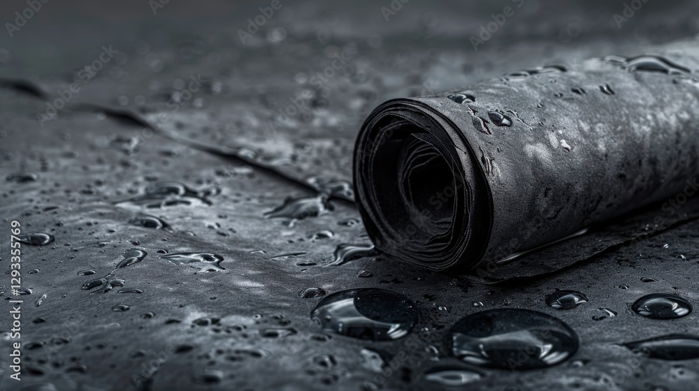 Waterproof Roofing Membrane: A weatherproof layer that blocks water ...